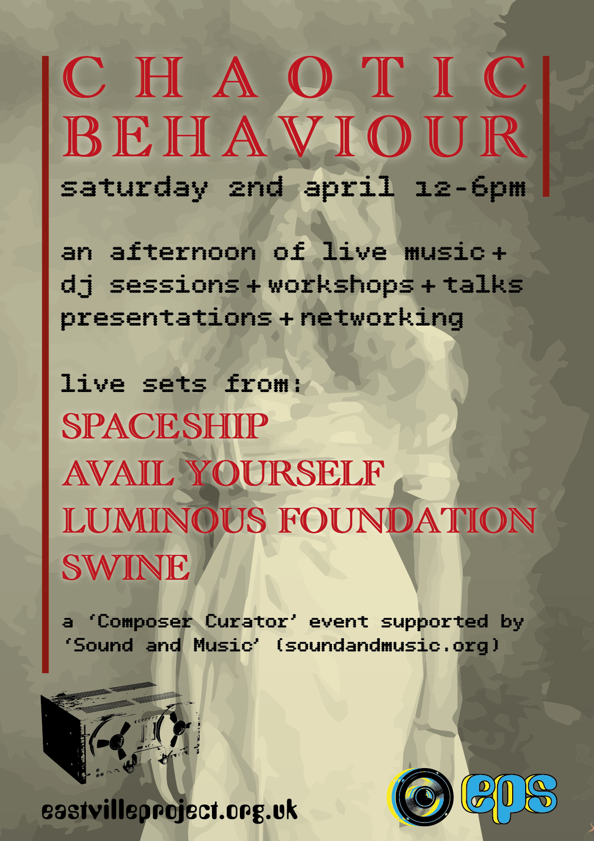Chaotic Behaviour - 2nd April 2022. - Eastville Project Space